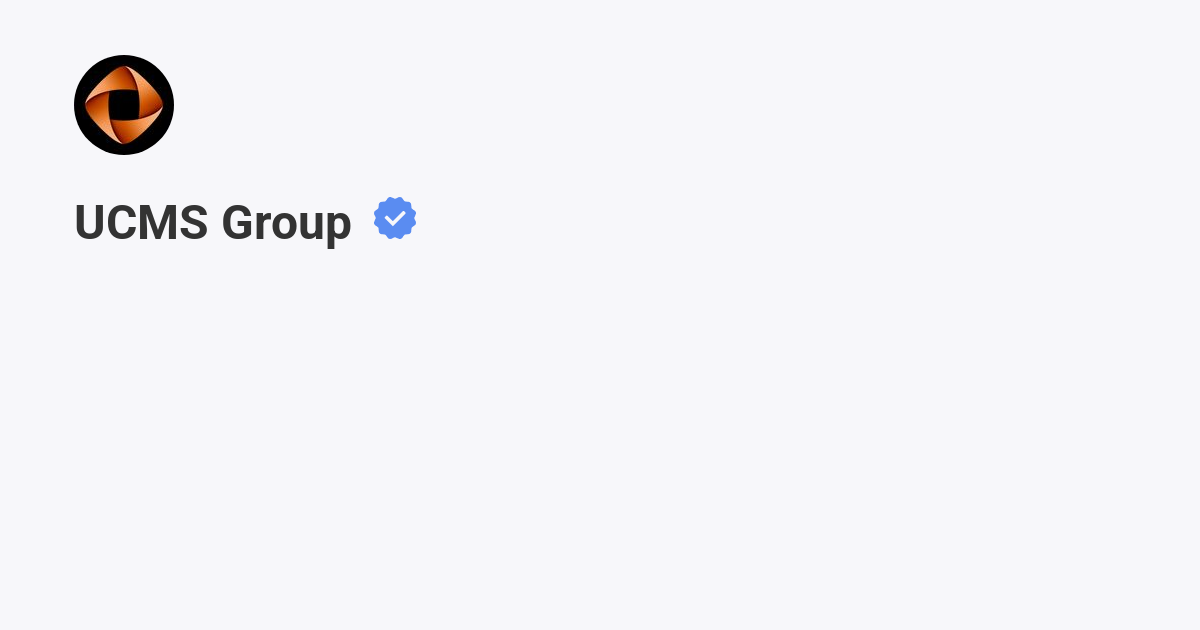 UCMS Group (@ucmsgroup) | Мегасреда
